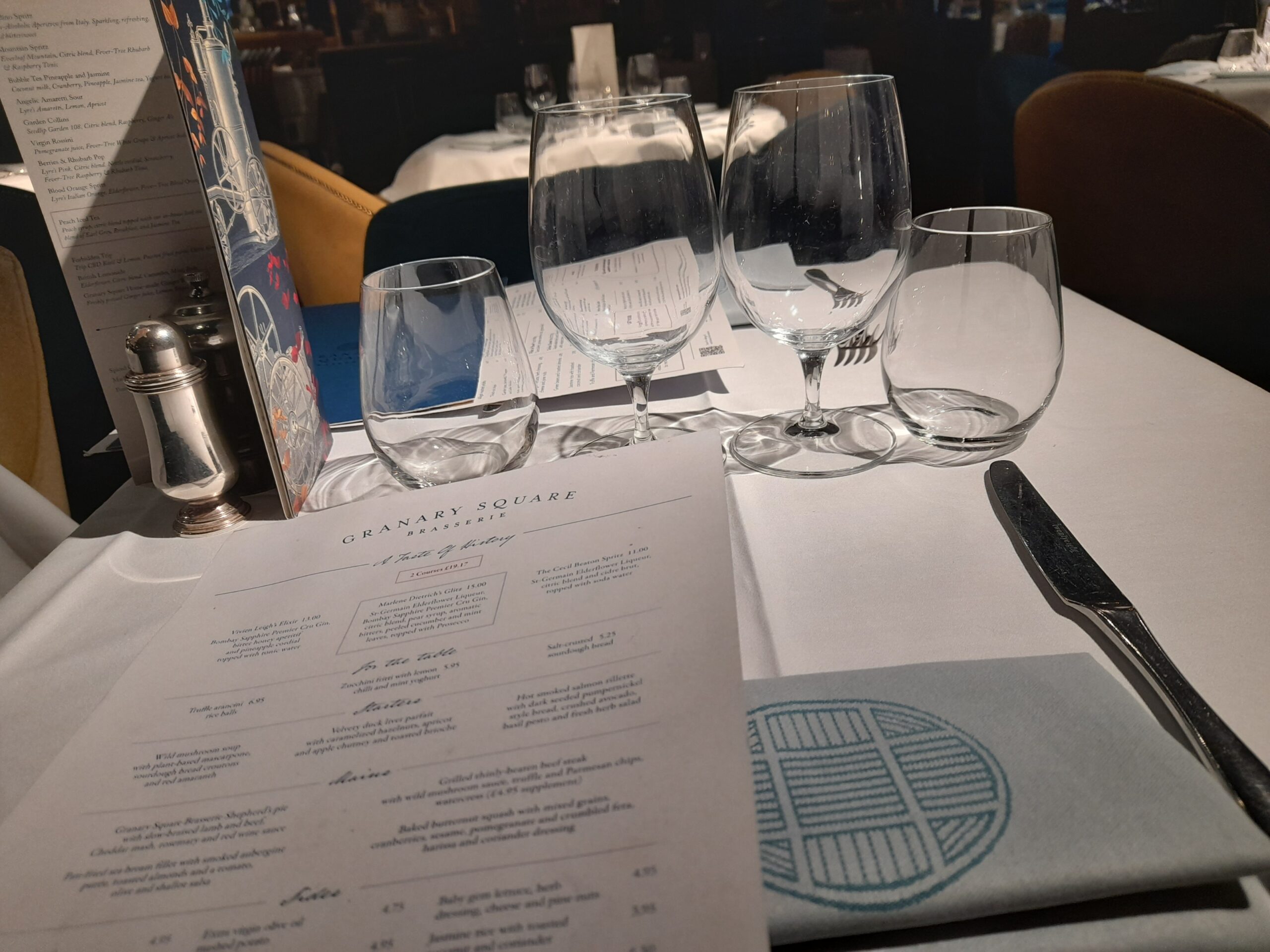 Granary Square Brasserie – Kings Cross